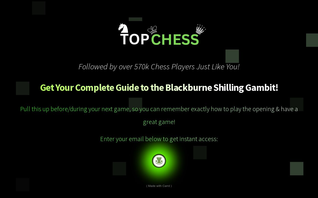 Get Your Complete Guide to the Blackburne Shilling Gambit!